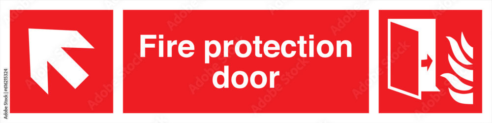 Safety warning signs fire equipment & fire action signs with text Fire ...