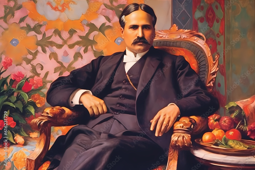 Portrait of Doctor Allama Muhammad Iqbal. (The national poet of ...