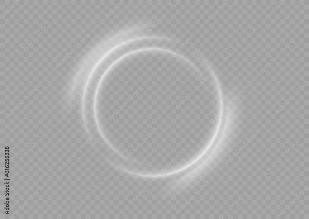 Light white Twirl. Curve white line light effect. Abstract luxury white ...