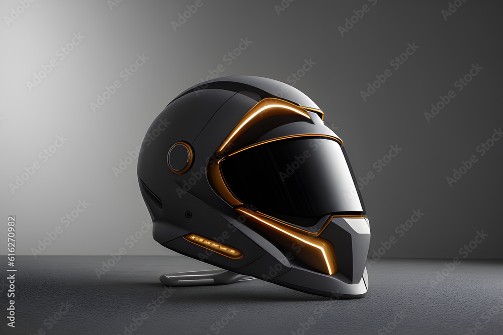 Very beautiful futuristic helmets, concept designs, in a minimalist ...