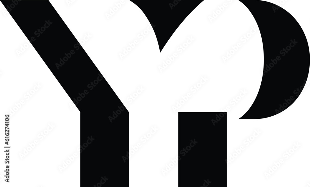 vector yp logo Stock Vector | Adobe Stock