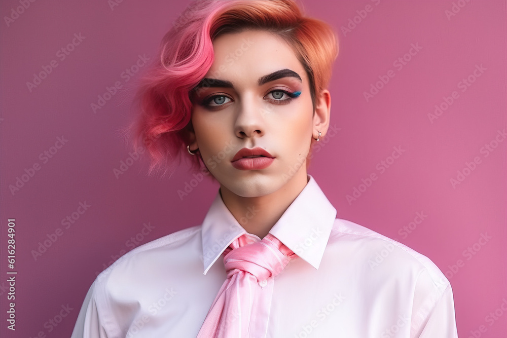 transgender ai generated Stock Illustration | Adobe Stock