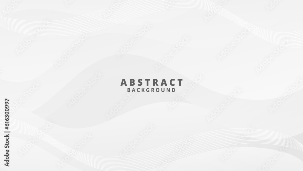 Abstract White liquid background. Modern background design. gradient ...