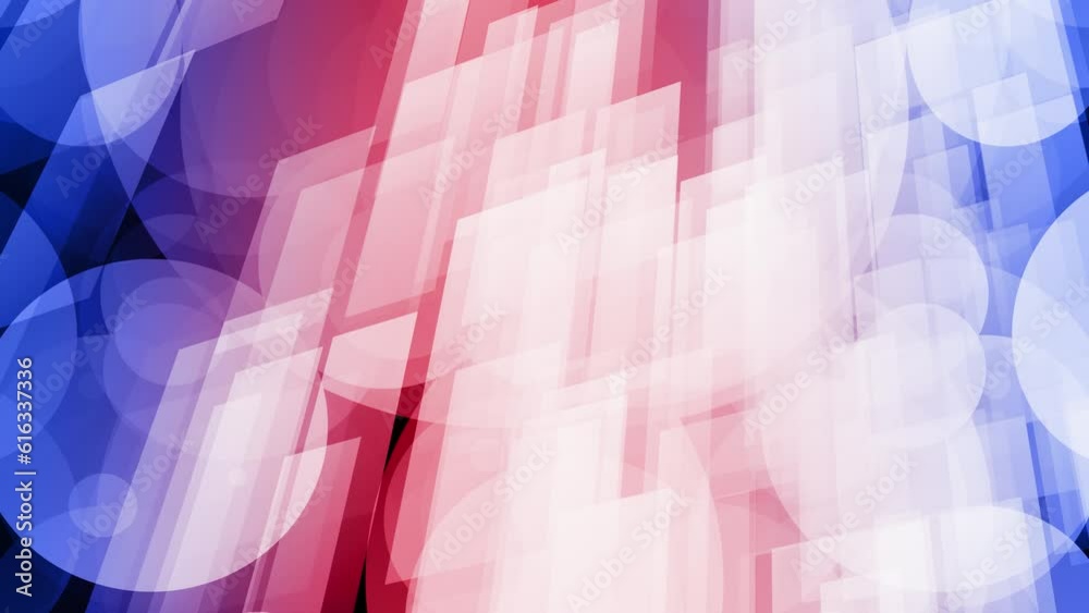 Evolving and modern geometric animation background with squares and ...