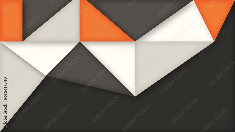 Triangles angular sections abstract background professional color ...