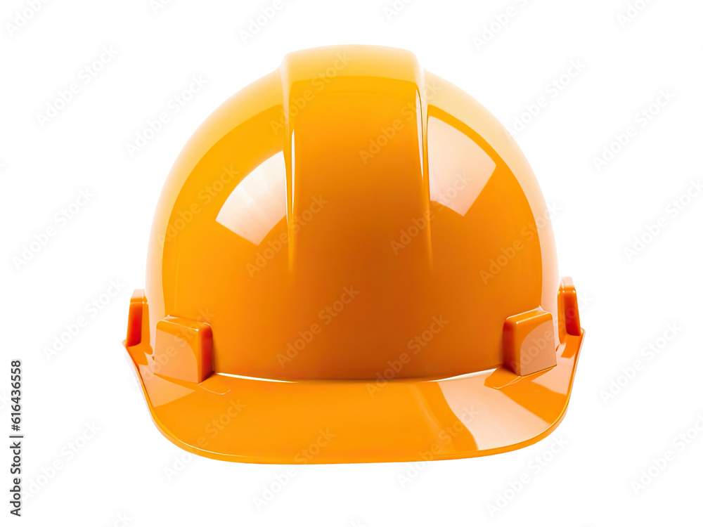 Safety helmet isolated on transparent background, front view ...