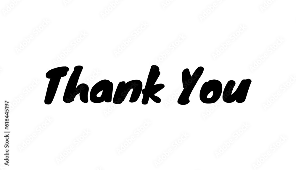 thank you lettering, thank you card, ready to print, vector hand drawn ...