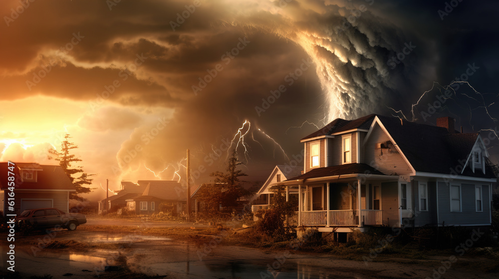 Amazing Supercell Thunderstorm Super Cyclone or Tornado Forming ...