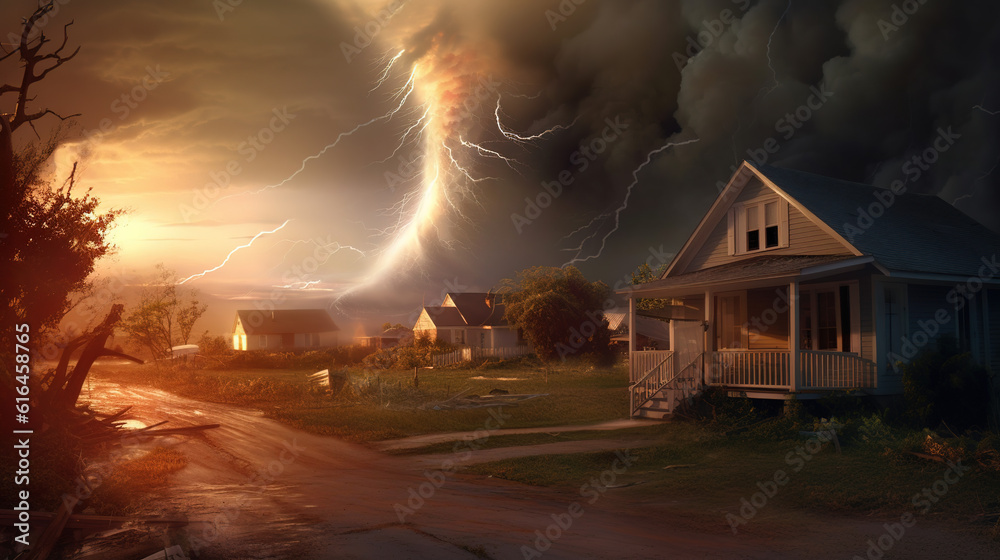 Amazing Supercell Thunderstorm Super Cyclone or Tornado Forming ...