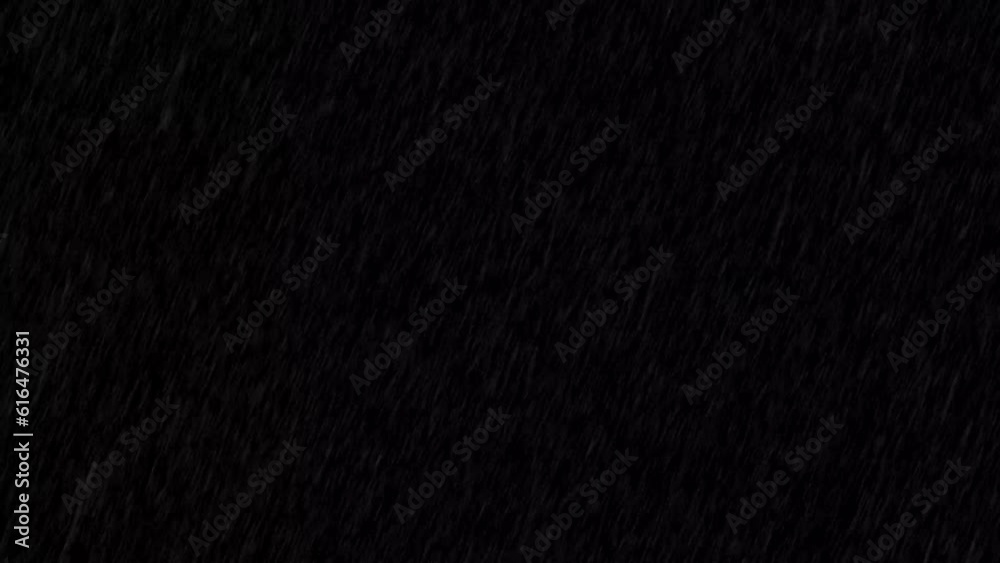 4k Loop Rain Drops Falling Alpha, Real Rain, High quality, Slow Rain ...