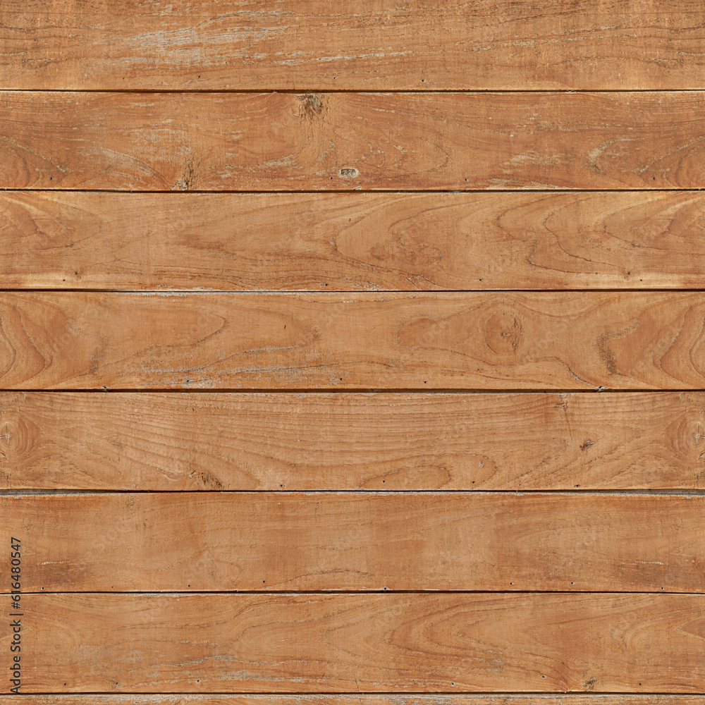 Foto de Wood planks seamless texture, high resolution material or ...