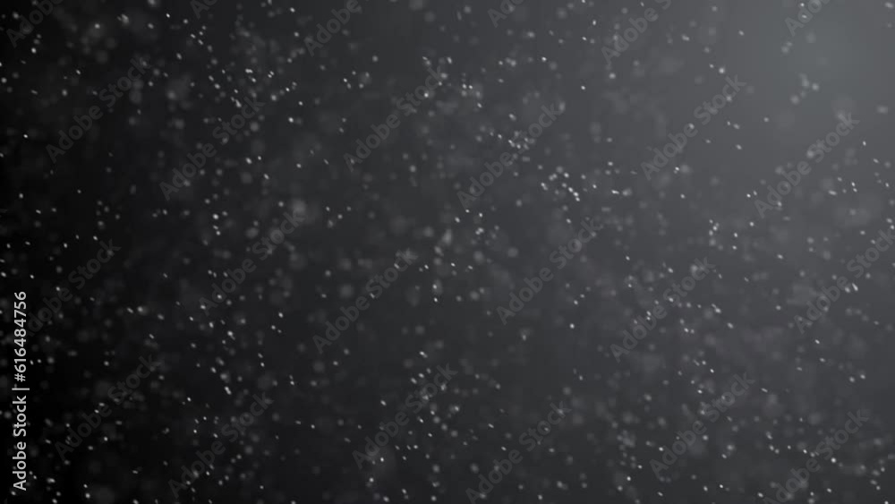 snowfall overlay, black background - winter, slowly falling snow effect ...