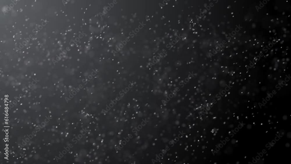 snowfall overlay, black background - winter, slowly falling snow effect ...