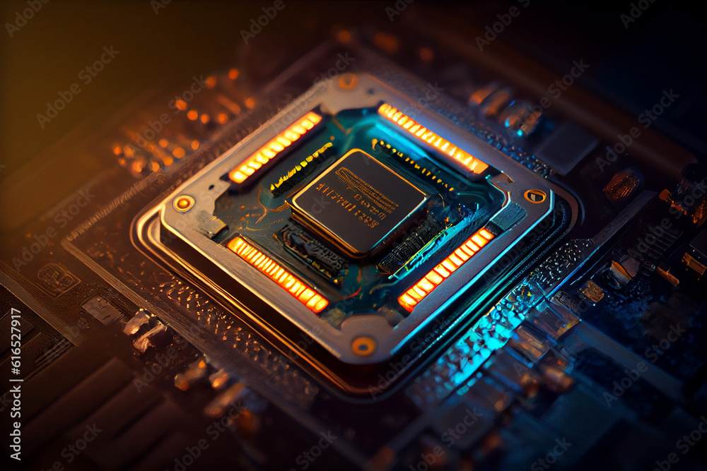 Communication and network technology with chip design background ...