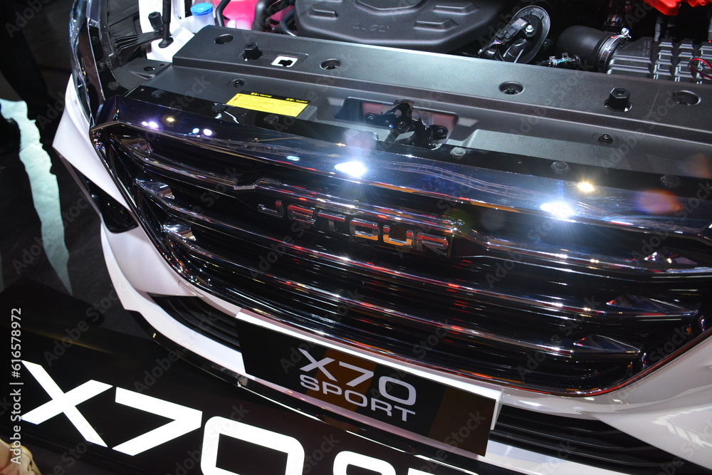 Jetour x70 sport at Manila International Auto Show in Pasay ...