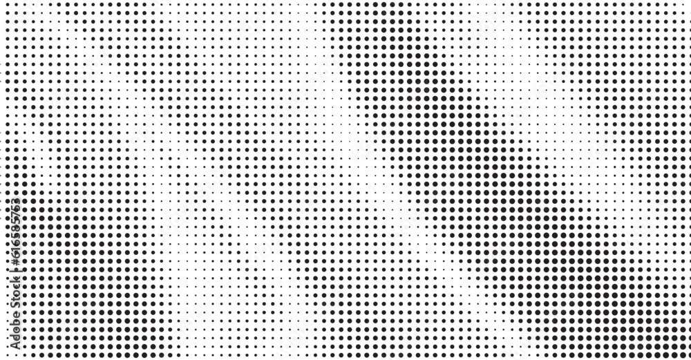 Halftone dotted background. Dotted pattern with circles, dots, point ...