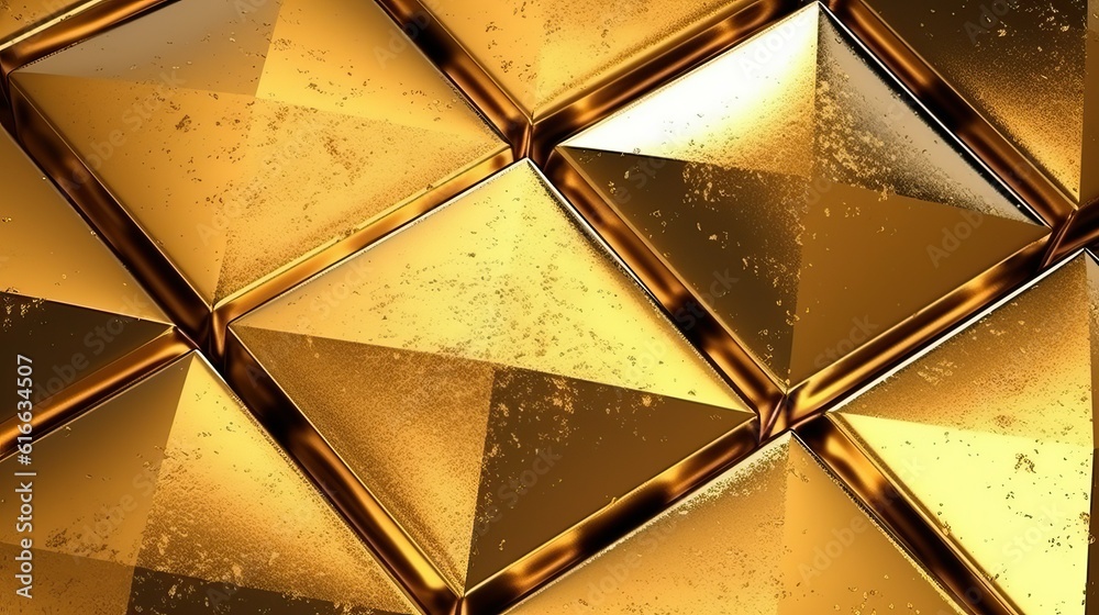 Gold background, texture and Gradients shadow (Ai generated) Stock ...