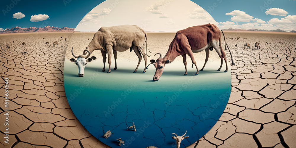 Livestock and Climate Change: Thin Cows Walking on Dry Land ...