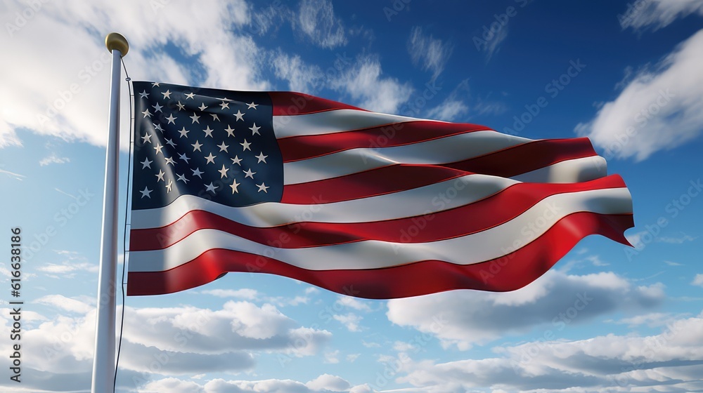 American flag fluttering, american flag background fluttering, american ...
