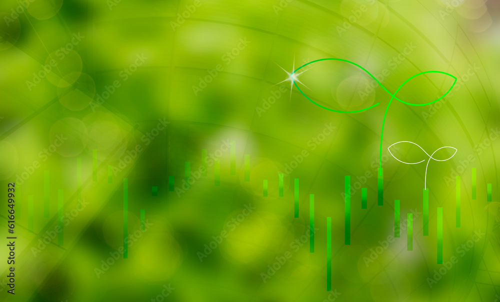 Eco-friendly building, Environment green building for background ...