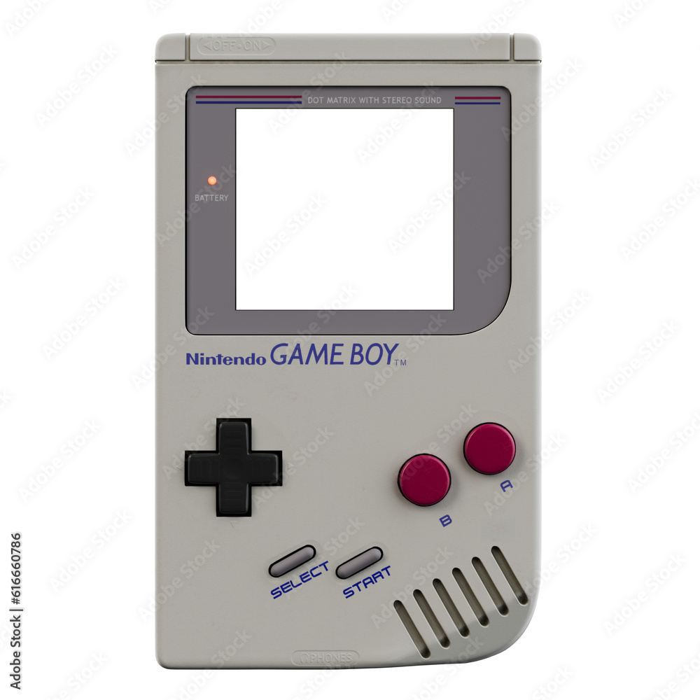 Nintendo GameBoy DMG-001 transparent PNG Stock Photo | Adobe Stock