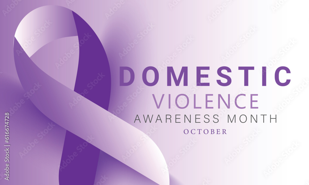 Domestic Violence awareness month. background, banner, card, poster ...