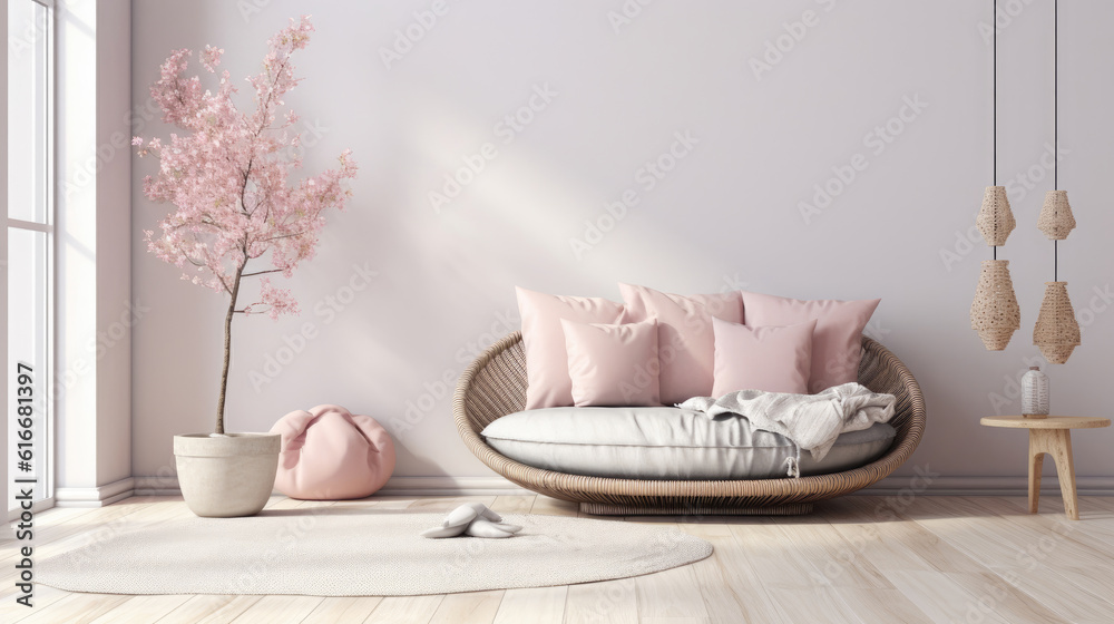 Mockup in interior background room in light , Mockups Design 3D, HD ...
