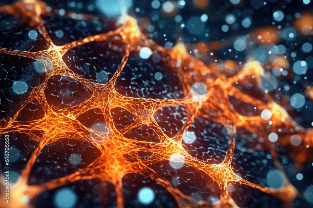 Advanced artificial intelligence, neural network, ANN.Abstract graphics ... Advanced artificial intelligence, neural network, ANN.Abstract graphics ...