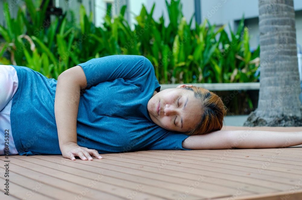 Woman Fainting