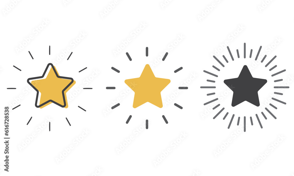 Premium star icon or logo in line style. High quality sign and symbol ...