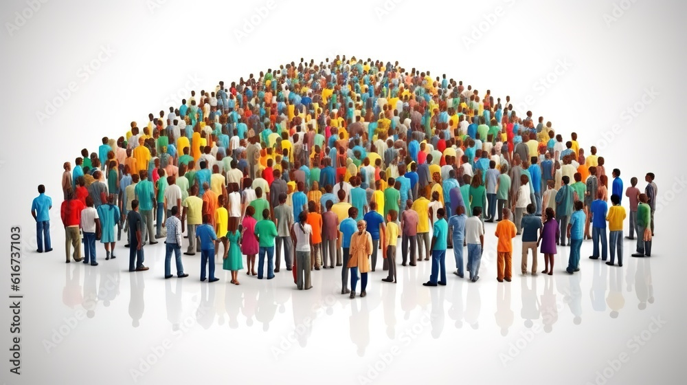 World population day illustrations generated from population ...