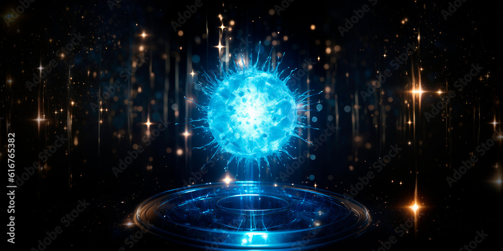 magnetar, its intense magnetic field creating bright X-ray emissions ...