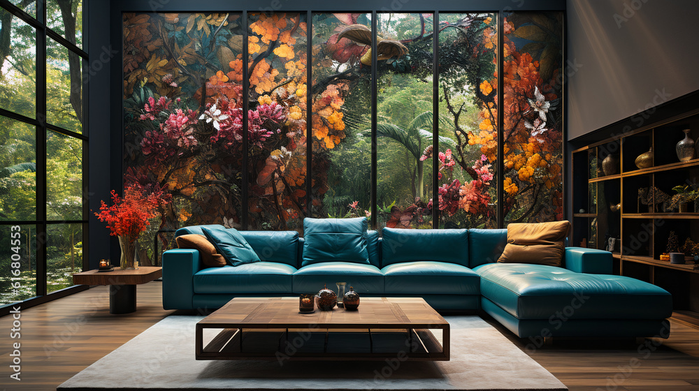 A Nature First Living Accent Wall: A Fusion of Art and Nature for ...