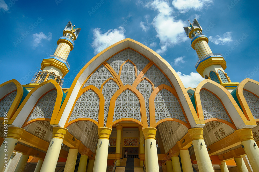 Islamic Center Mosque in Mataram, Indonesia.Islamic Center Mosque in ...