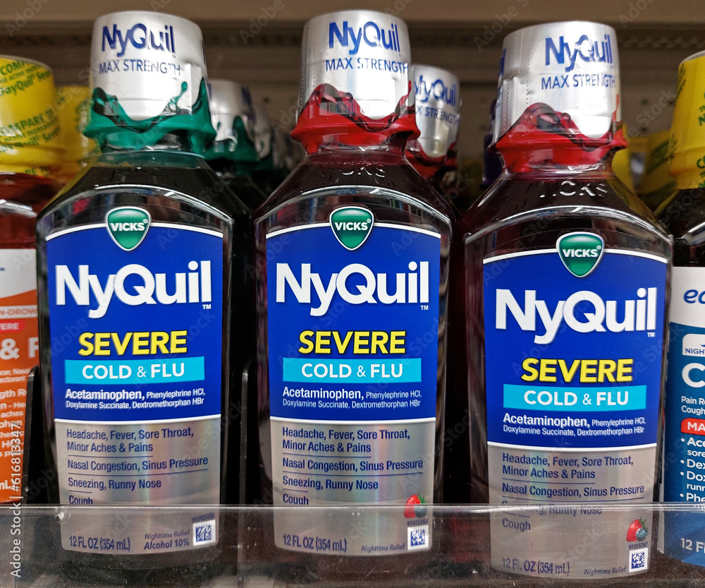 Nyquil Label