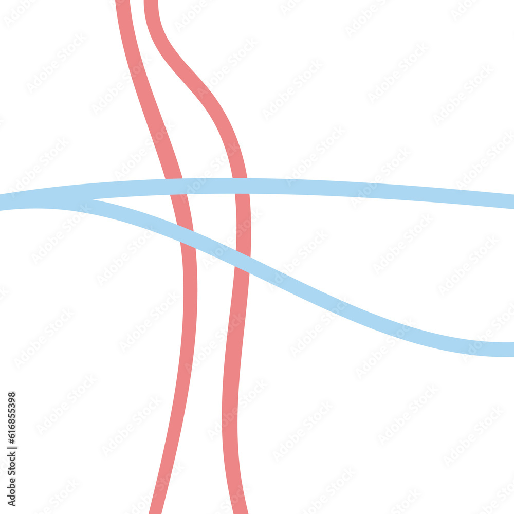 Pastel red and blue grid lines background Stock Illustration | Adobe Stock