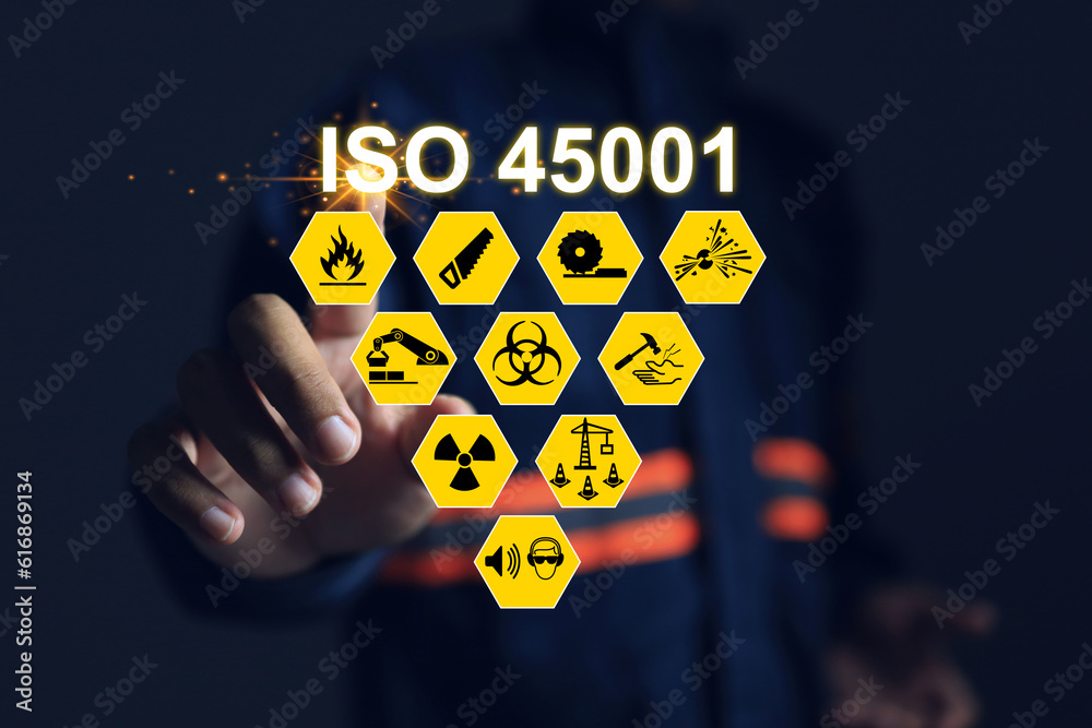 Workplace safety officers point to the ISO 45001 safety standard for ...