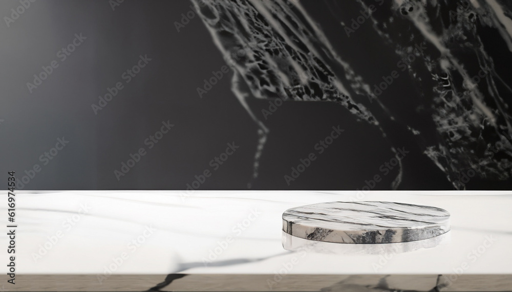 Product showcase Marble luxury background for advertise product on ...
