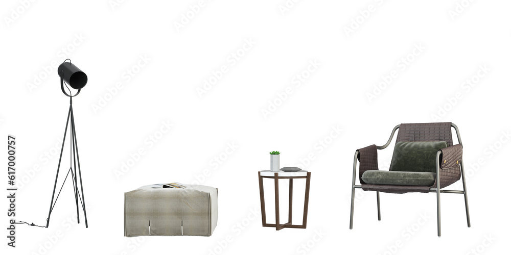 Modern interior furniture. Living room interior house floor template ...