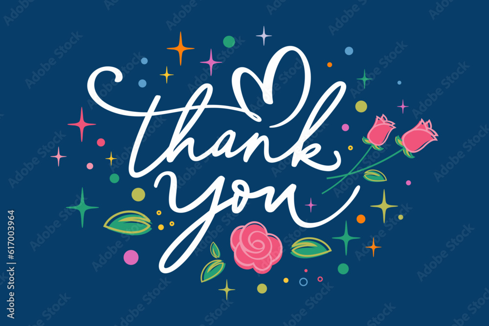 Thank you tags, template, printable with thank you handwritten, vector ...