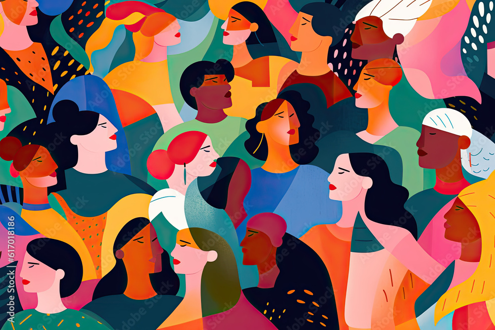 abstract Celebrating diversity and inclusivity in teamwork at the ...