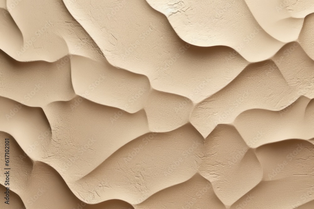 Background with crisp beige texture. External facade decoration using ...