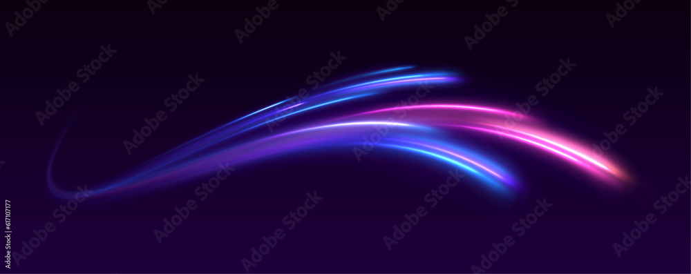 Creative vector illustration of flying cosmic meteor, planetoid, comet ...