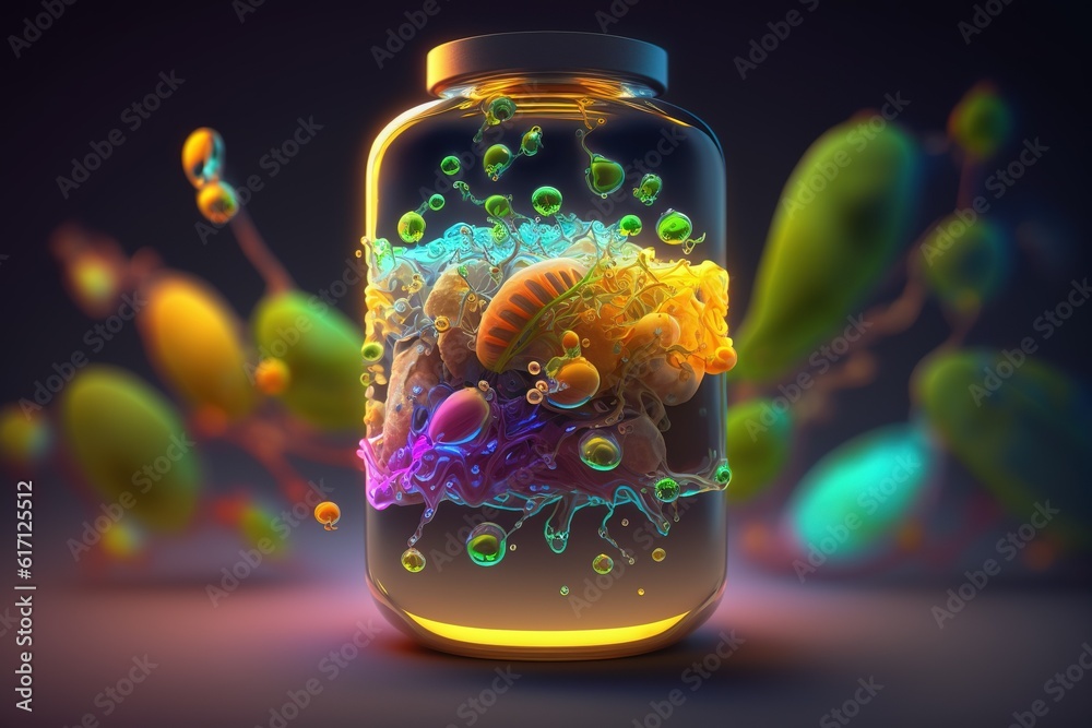 Probiotics Bacteria Biology, microflora. Bowel health, Escherichia coli ...