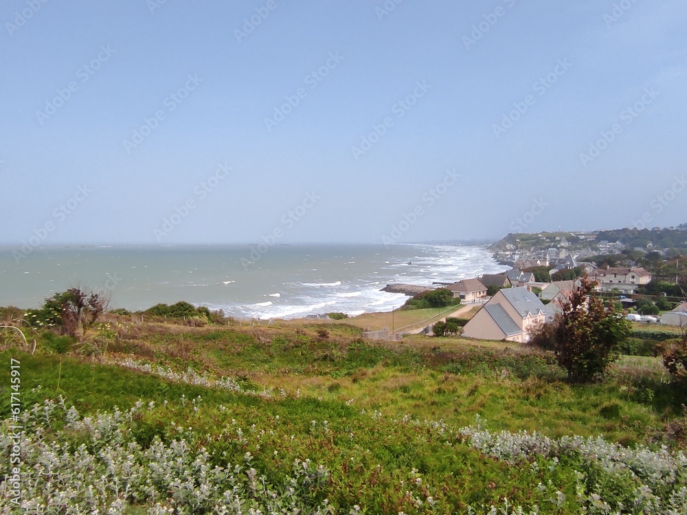 Photo plage du débarquement Arromanches les bains, gribouilleeva ...