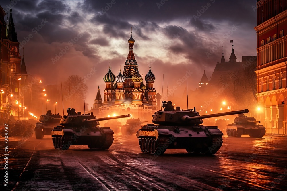 In the heart of Moscow's Red Square, a clandestine urban guerrilla ...