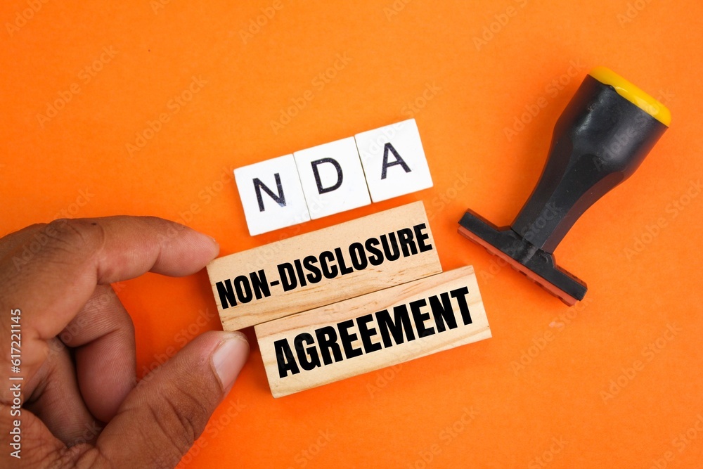 stamps and letters of the NDA alphabet and the wording of the Non ...