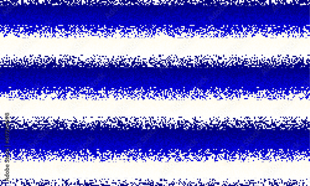 Nautical blue lines. Pattern of a random small dots. Noise diagonal ...
