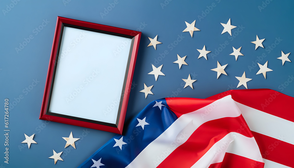 american flag with stars, Happy Independence Day, 4th of July ...