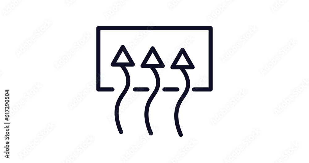 rear window defrost icon. Thin line rear window defrost icon from user ... rear window defrost icon. Thin line rear window defrost icon from user ...